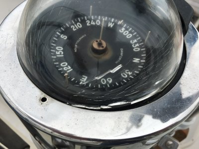 Replacement compass for the Edson Pedestal | Morgan 38 Sailboat Forum