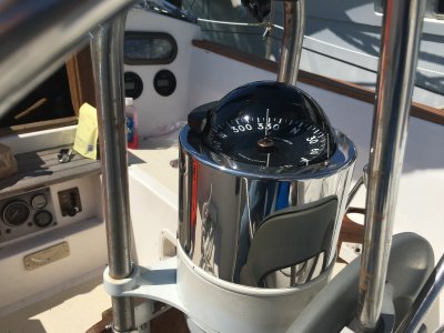 Replacement compass for the Edson Pedestal | Morgan 38 Sailboat Forum
