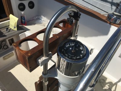 Replacement compass for the Edson Pedestal | Morgan 38 Sailboat Forum
