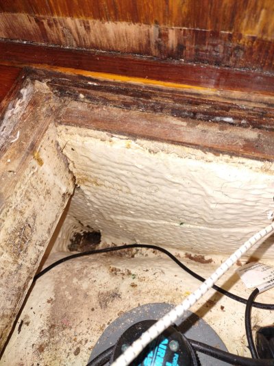 Repair of dry rot on cabin sole. | Morgan 38 Sailboat Forum