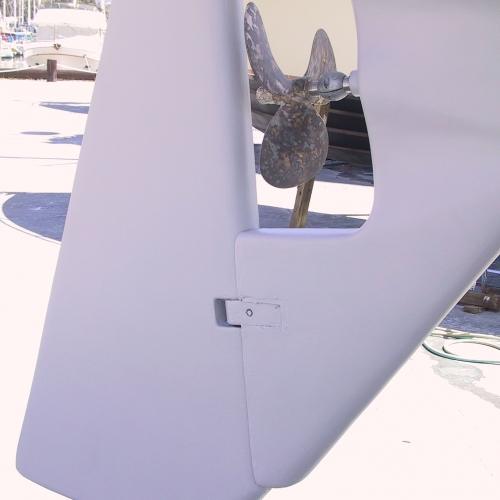 Rudder Modification | Morgan 38 Sailboat Forum