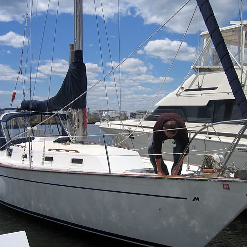At berth | Morgan 38 Sailboat Forum